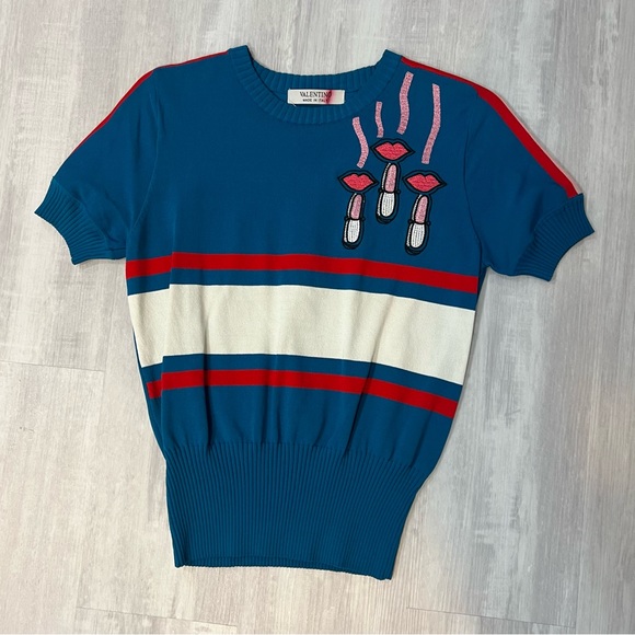 Valentino Garavani | Tops | Valentino Limited Edition Zandra Rhodes ...